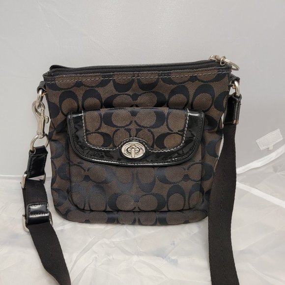 Coach | Bags | Coach Crossbody Monogram Signature Purse | Poshmark
